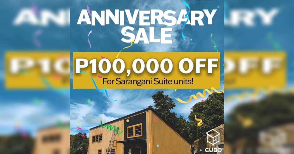 Cubo Modular is Having a P100K Off Anniversary Sale