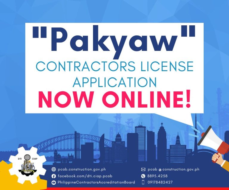 PCAB Pakyaw License: Applying for a Pakyaw License Online - Pinoy Builders