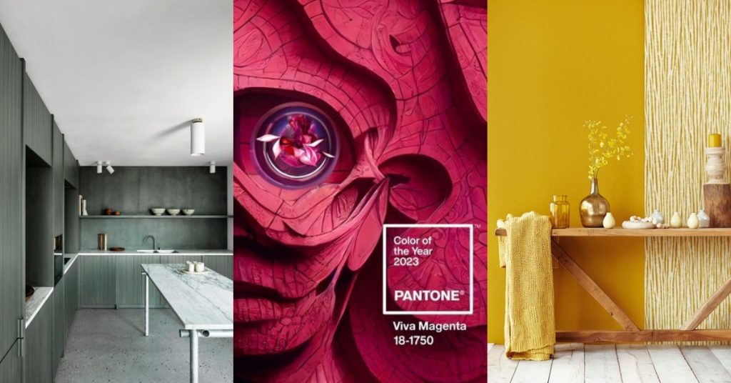 Colors in Design: Color Trends for 2023 in Interior and Exterior Design ...