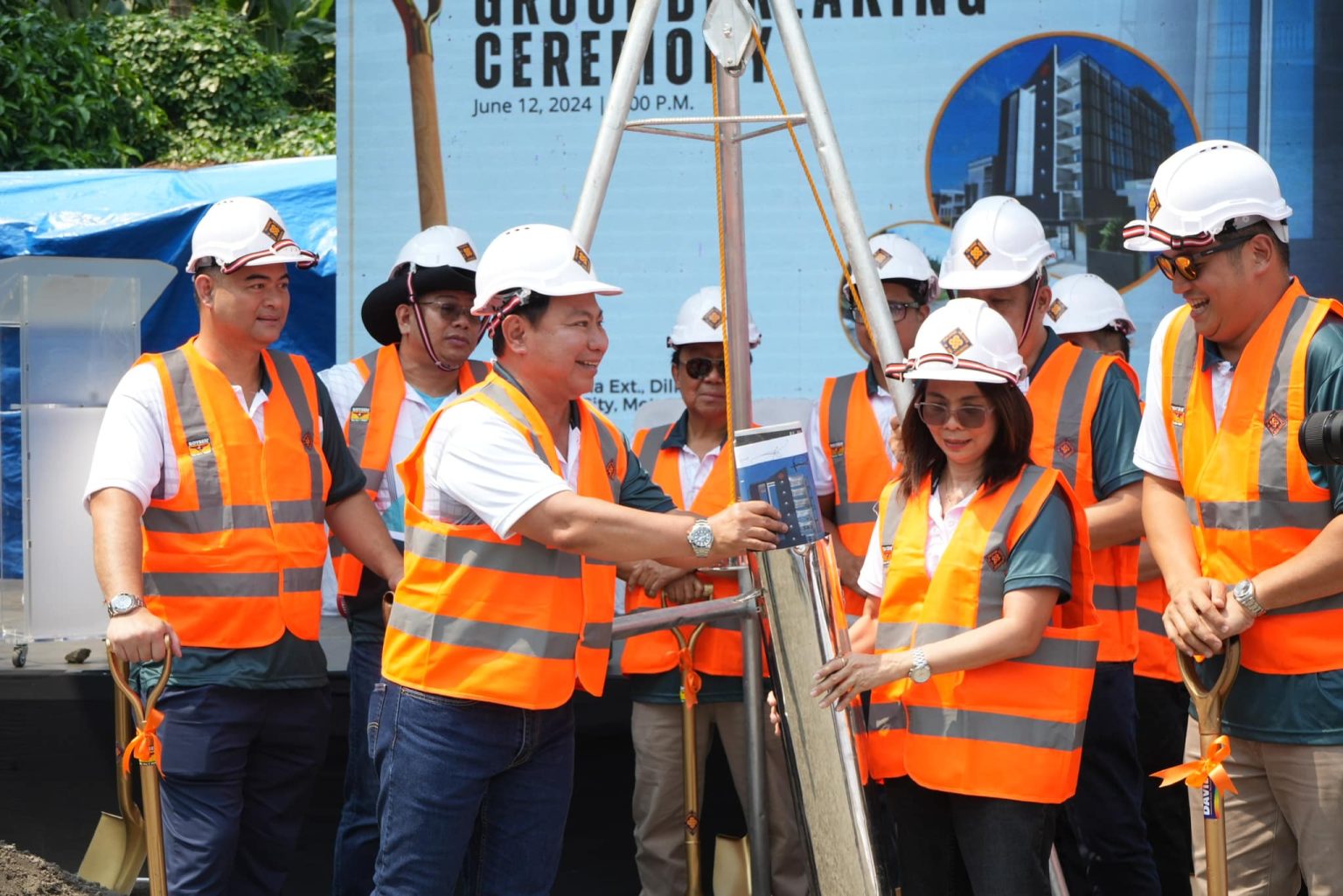 PICE Officially Begins The Construction of New 7-Storey QC Headquarters