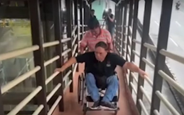 Viral PWD Ramp in EDSA Overpass Didn't Follow IRR of BP 344 - Pinoy ...