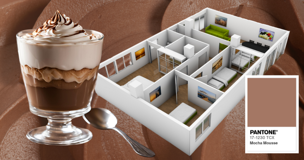 Modern House Designs: How to Use Mocha Mousse Color To Make Your ...