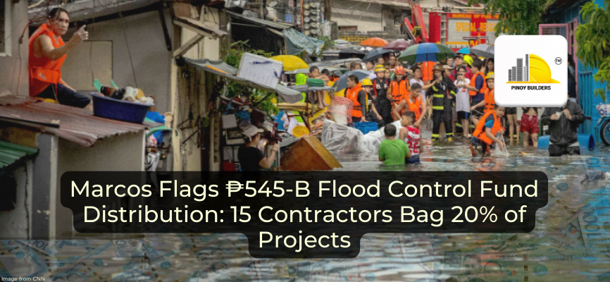 Marcos Flags ₱545-B Flood Control Fund Distribution: 15 Contractors Bag ...