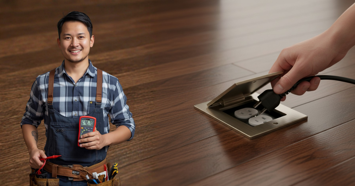 Iwas Tapilok, Iwas Disgrasya: How to Properly Install a Floor Outlet ...