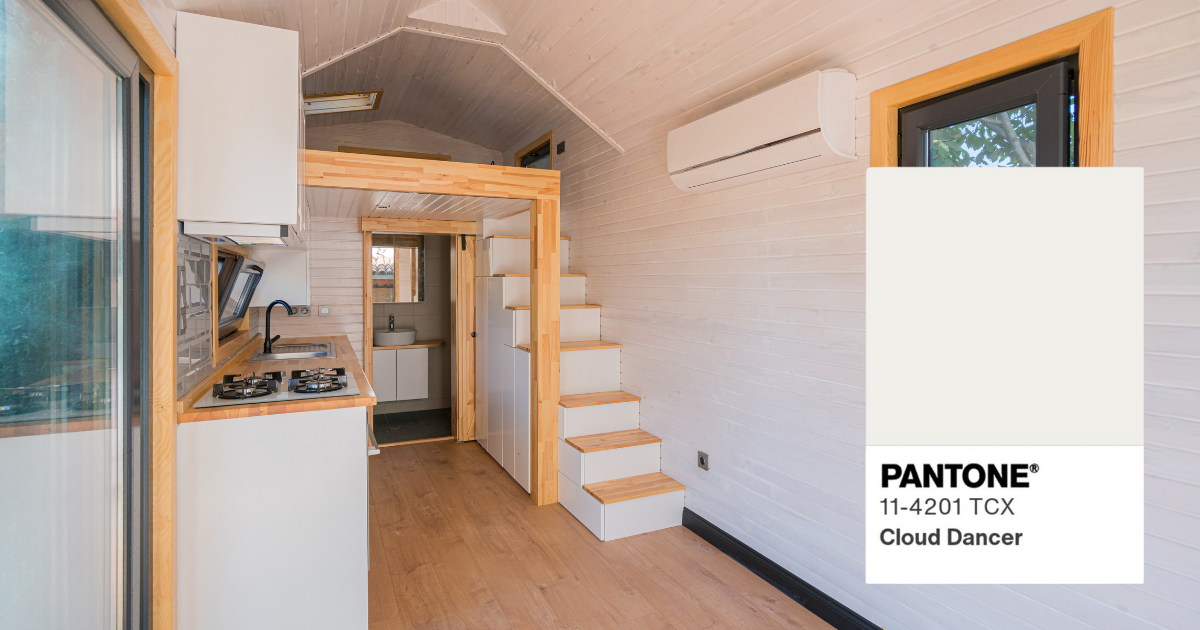 Design Trend 2026: How to Use Pantone’s ‘Cloud Dancer’ for your Tiny ...