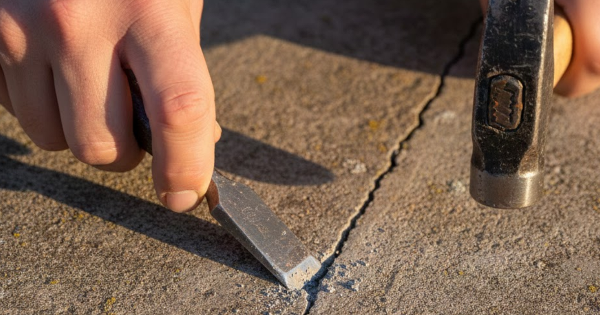 Wag nang palakihin pa! How to Repair Hairline Cracks in Concrete ...